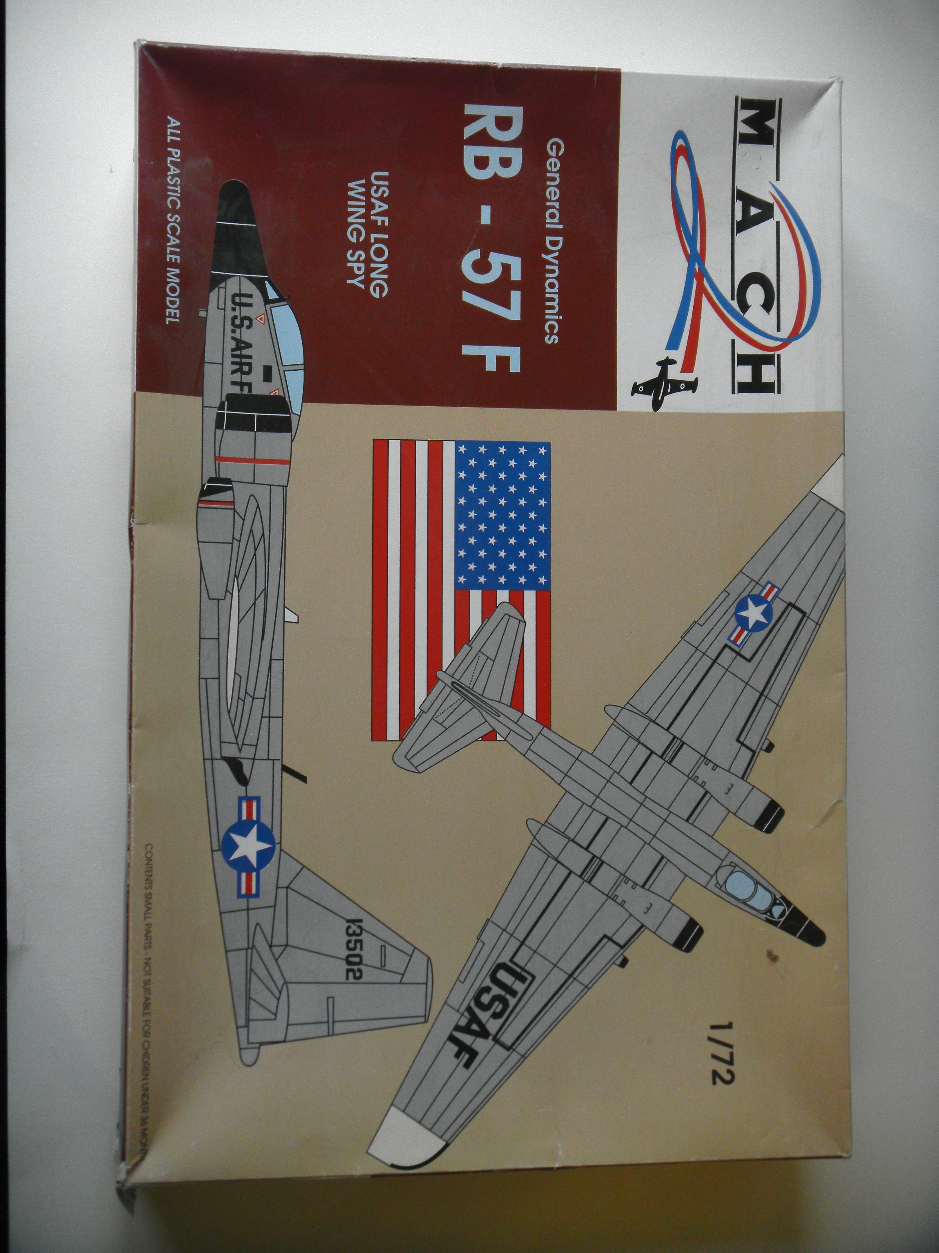MACH Models Martin RB57F kit to start. - Work in Progress - Aircraft ...